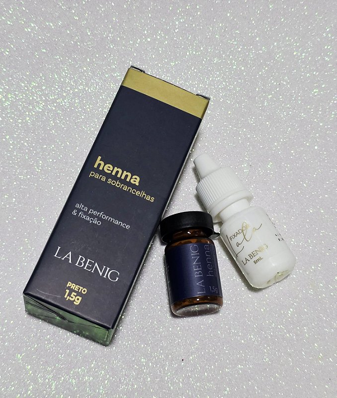 Henna La Benig 1,5g | Kairós Micropigmentação - Kairós Cílios e ...