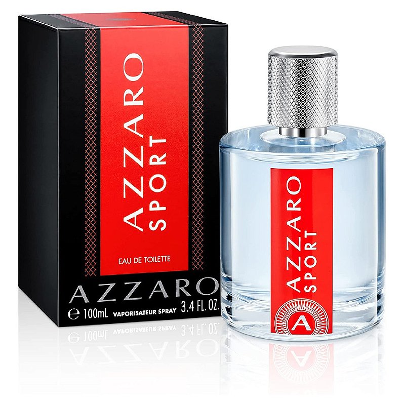 Azzaro Sport Eau De Toilette Masculino Azzaro Nova Formulapreta Anmy Perfumes Importados