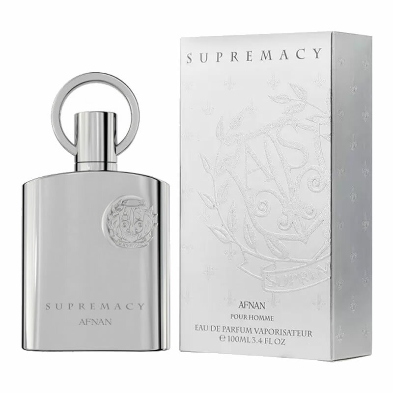AFNAN SUPREMACY SILVER EDP 100 ML - AnMY Perfumes Importados