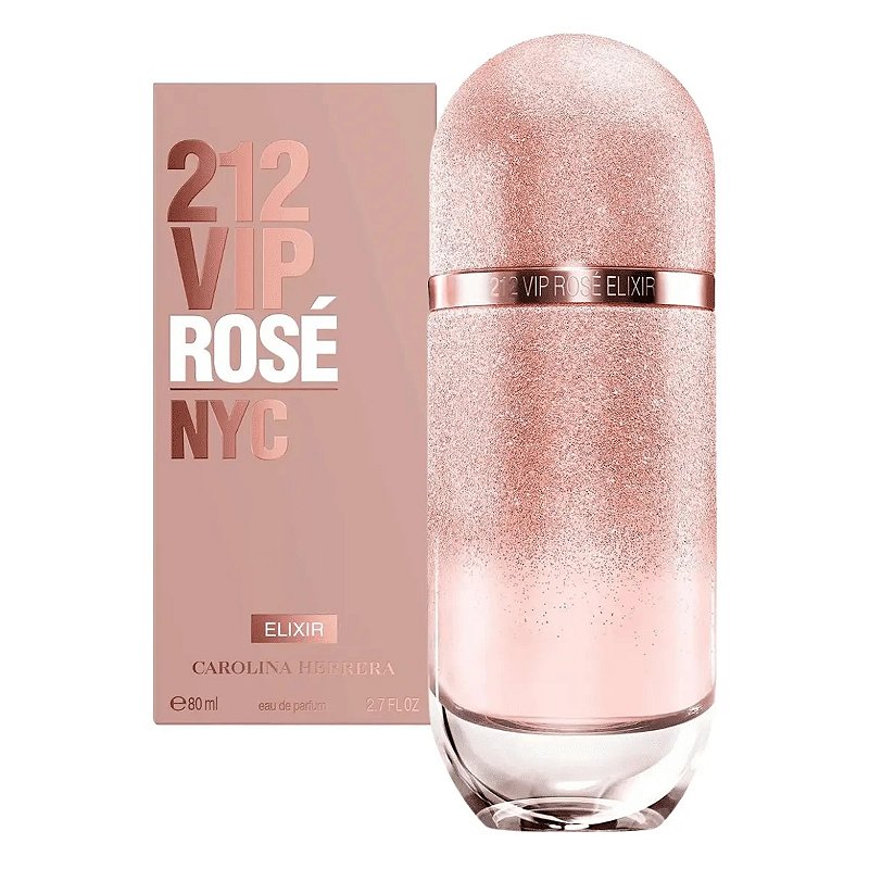 212 VIP Rosé Elixir Eau de Parfum - Feminino - Carolina Herrera - AnMY ...
