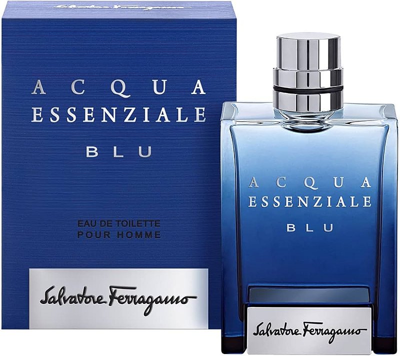 Acqua Essenziale Blu Eau De Toilette Masculino - Salvatore Ferragamo ...