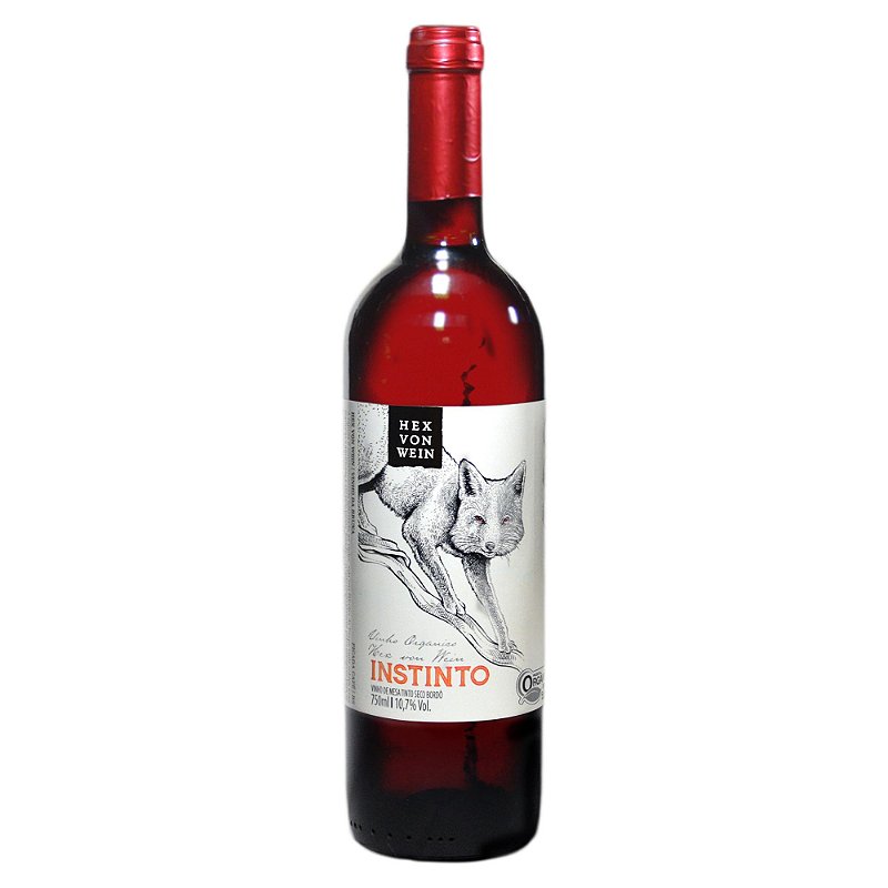 INSTINTO - Vinho de Mesa Tinto Seco Bordô - Hex Von Wein