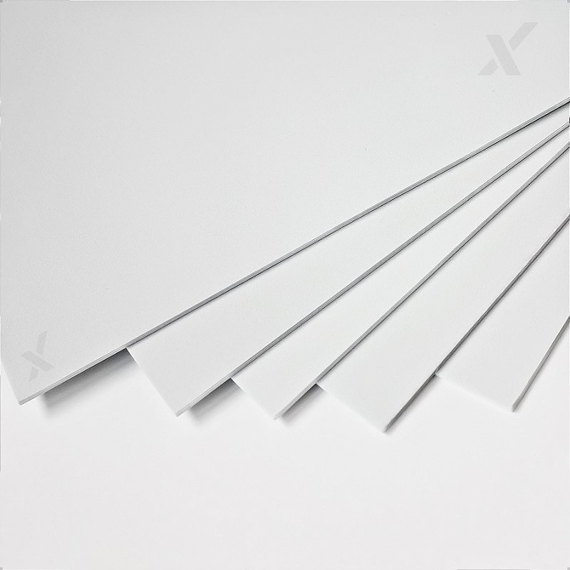 Chapa Ps Branco Placa Poliestireno Plástico 2x1 Metros - 3mm - FIXCOM ...