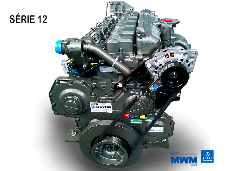 Motor mwm 6 cilindros normal/Turbo série 12 - JB BELTRAME - Vendas