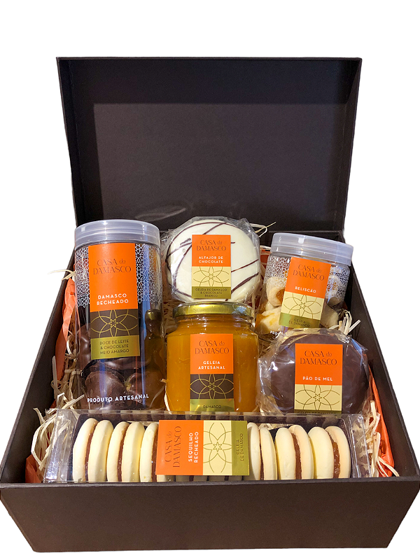 Caixa Clássica de Produtos - CASA do DAMASCO