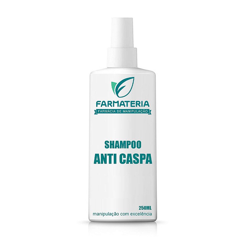 Shampoo Anti Caspa 250ml - Farmateria - Farmácia de Manipulação