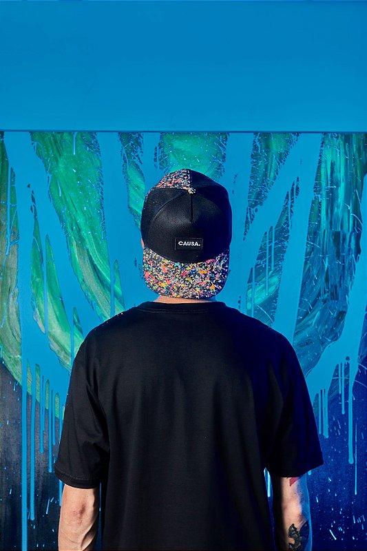 Boné Collab CAUSA Hugor Splash - Causa com Causa