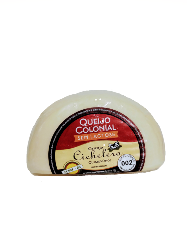 Queijo Colonial Sem Lactose Cichelero - Produtos coloniais