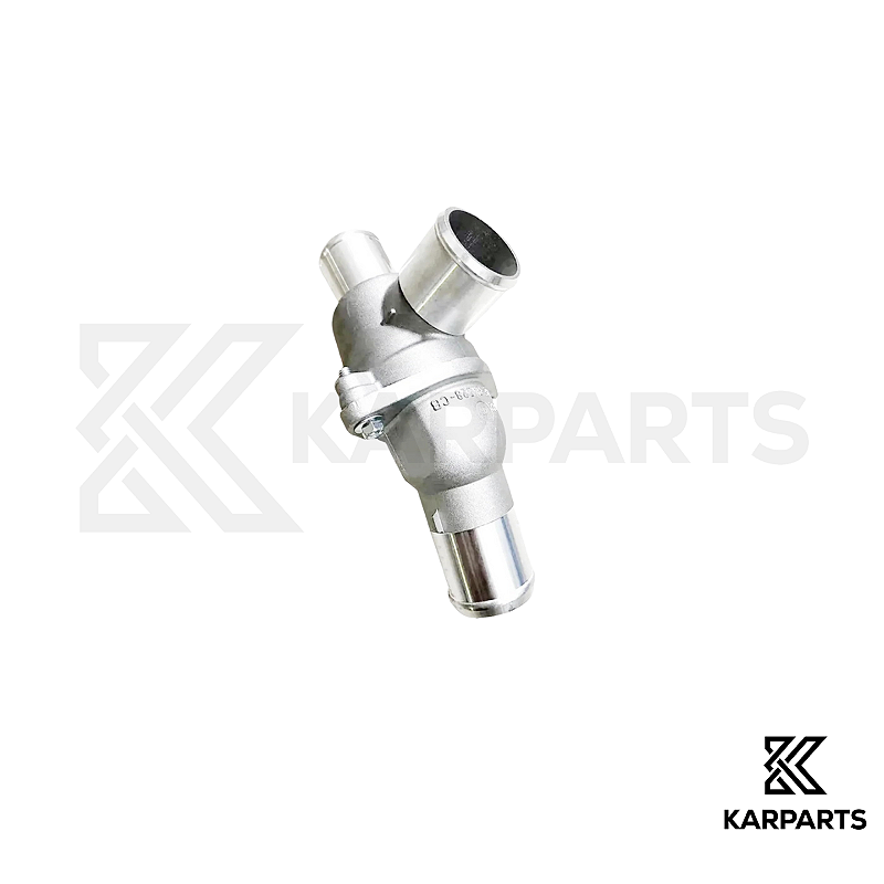 Carcaça Válvula Termostática Jaguar S‑Type X‑Type XF XJ AJ81766 - KARPARTS