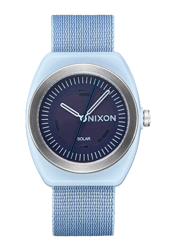 Relógio Nixon Light-Wave Solar Azul - Magica Sports - Artigos esportivos