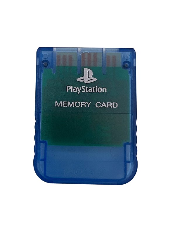 Memory Card Playstation 1 Original Azul Japones - StarTyrian Games