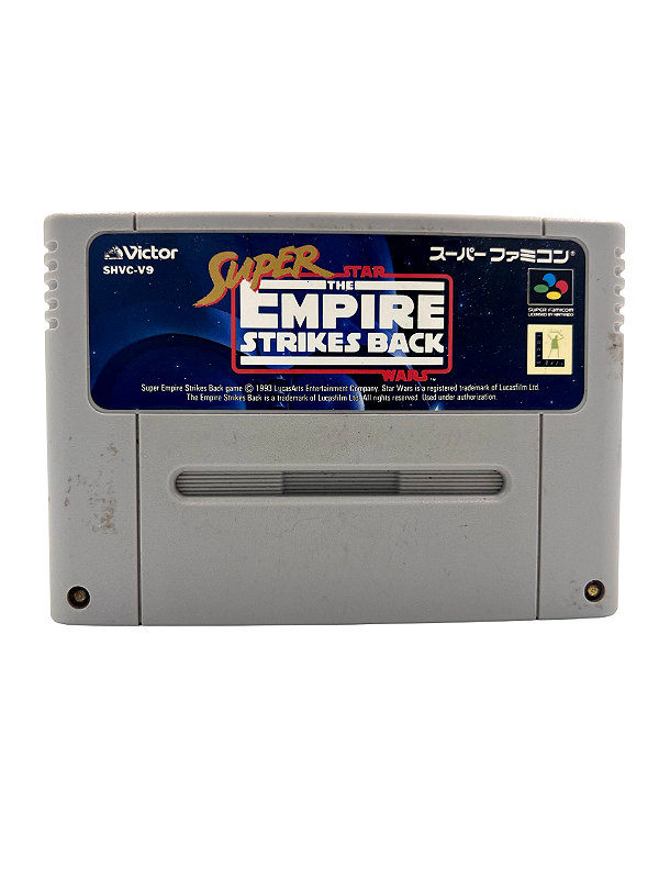 Jogo Super Famicom - Super Star Wars The Empire Strikes Back ...