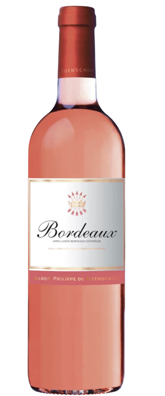 Baron Philippe de Rothschild BORDEAUX ROSE A.O.C 750 ml - CHILE ...
