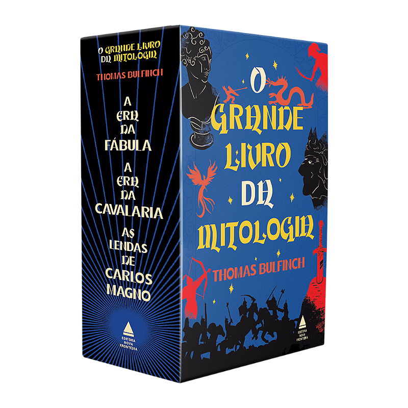 Box O grande livro da mitologia - Loja Nova Fronteira - Editora Nova Fronteira