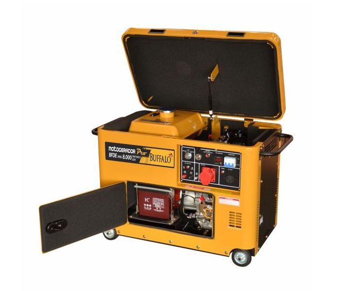 Gerador Buffalo Diesel Bfde 8000 Pro 6,5kva Mono 110/220v - Loja online ...