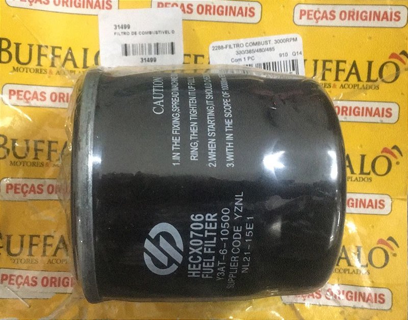 Filtro de Combustivel D para Motor Bfde Buffalo 330/385/480/485 - Loja ...