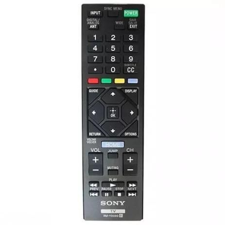 CONTROLE TV SONY BRAVIA C/HOME - lavneteletronicos.com.br
