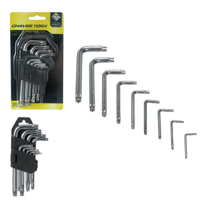 KIT CHAVE TORX 9EM1 - lavneteletronicos.com.br