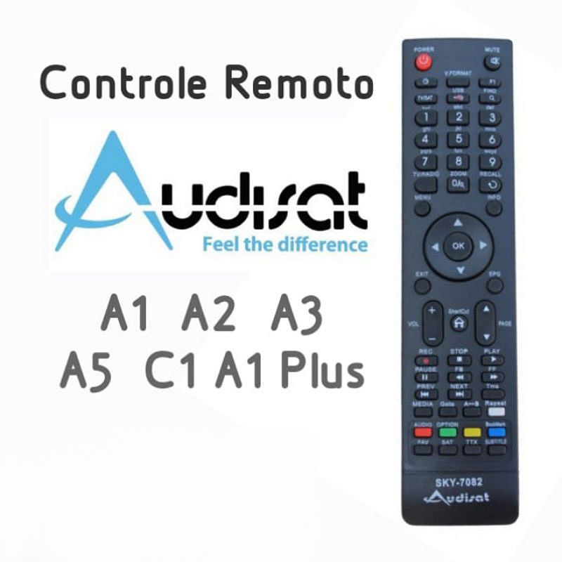 Controle Remoto A1|A1 Plus - lavneteletronicos.com.br