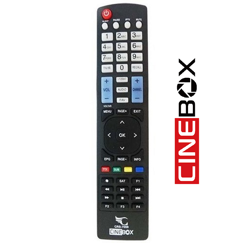 Controle Remoto Cinebox Maestro HD - lavneteletronicos.com.br