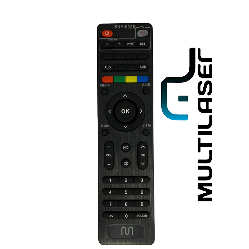 Controle Remoto Receptor Multilaser - lavneteletronicos.com.br