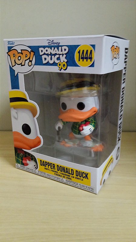 Funko Pop - Desenho/Animação - Donald Duck 90 - Dapper Donald Duck 1444 ...