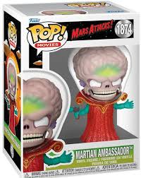 [PRÉ-VENDA] Funko Pop - Mars Attacks/Marte Ataca - Martian Ambassador ...