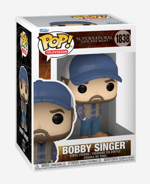 [PRÉ-VENDA] Funko Pop - Television: Supernatural - Bobby Singer 1838 ...