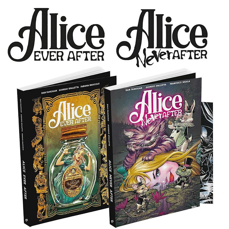 Combo HQ: Alice Ever After + Alice Never After (Edição em Português ...