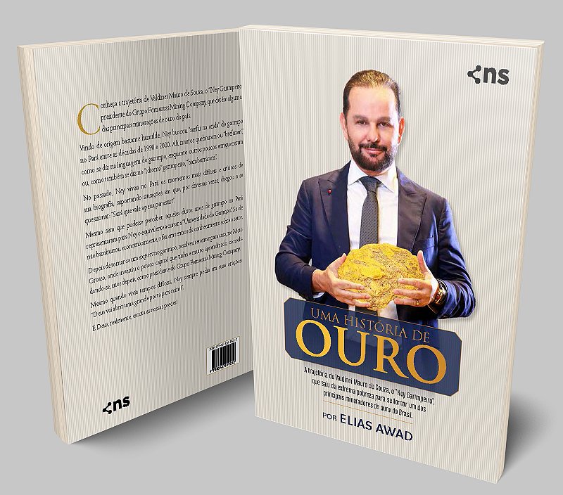 Uma História De Ouro - Por Elias Awad - Amoler - Editora e Livraria