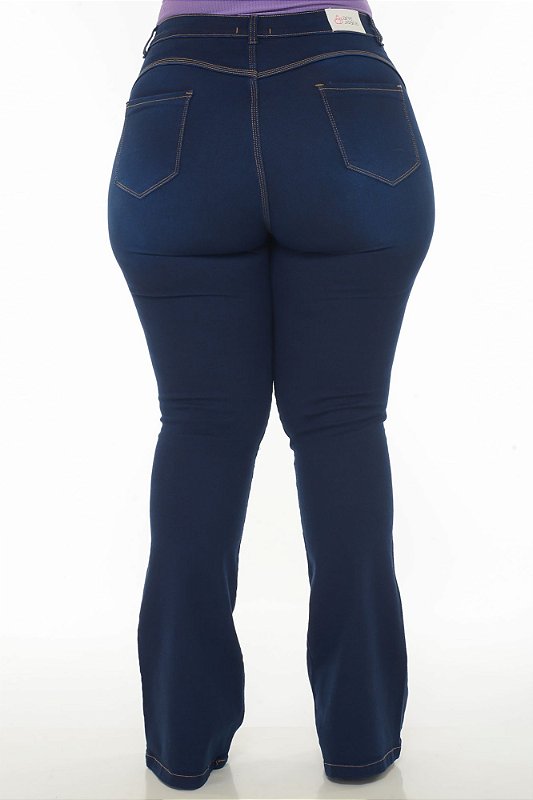 Calça Jeans Plus Size Flare | Ane Jeans | 11 anos