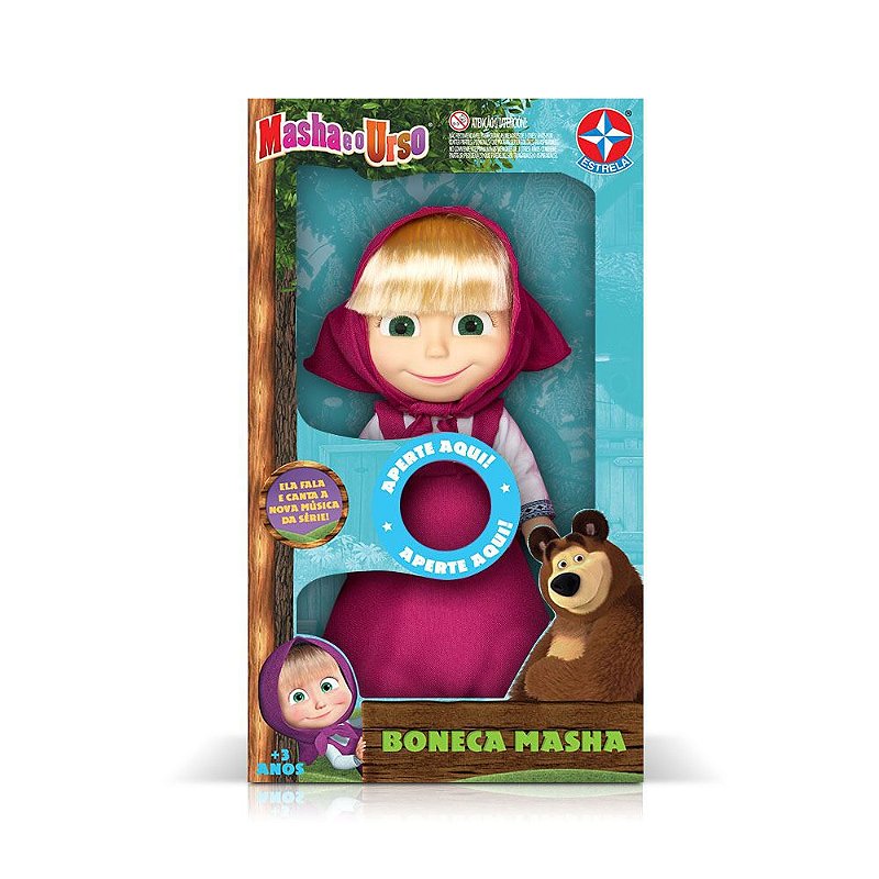 Boneca Masha e o urso Com Novos Sons (Original lacrada) - Shop Tudo ...