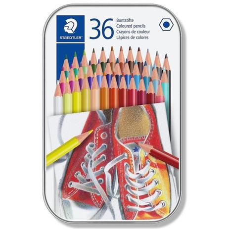 Lápis Staedtler 36 Cores - Casa Vantim
