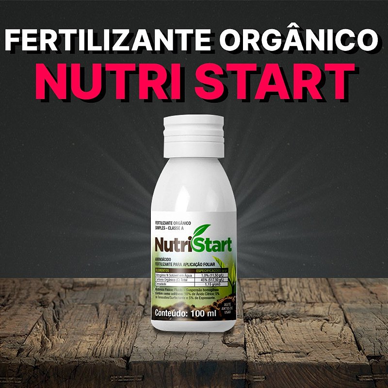 NUTRISTART - 100ml - Irrigação de Jardim - Casa Agrícola
