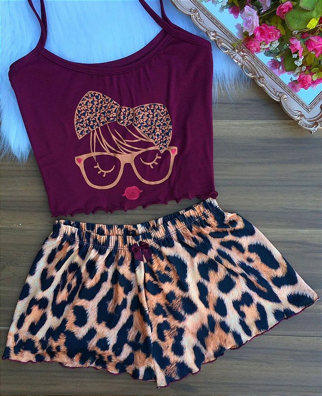 Baby Doll Virgínia Lacinho - Linda Moreira Moda Intíma