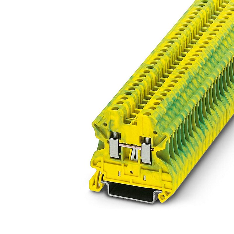 UT 2,5-PE Borne Terra Modular Conexao Parafuso 3044092 Phoenix Contact ...