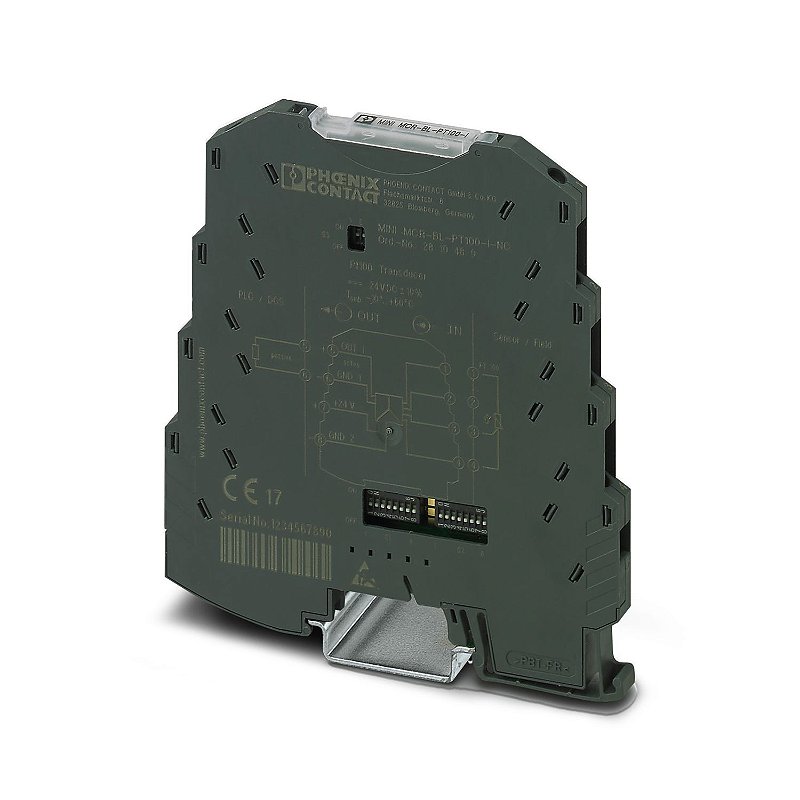 MINI MCR-BL-PT100-I-NC Transdutor de Temperatura mcr 2810489 Phoenix ...