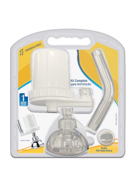Kit Filtro Hidro Filtros Chuveiro + Filtro - Equipeças