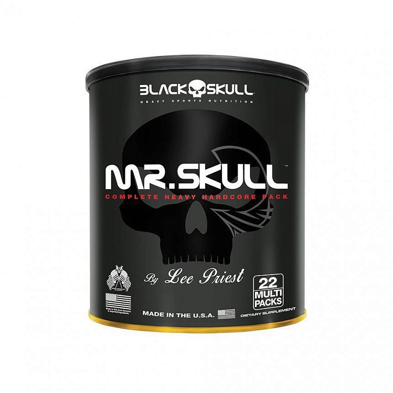 Suplemento Mr Skull 22 Packs Black Skull - MAGAZINE - Moda, calçados ...