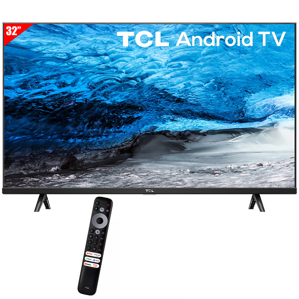 Smart TV LED 32" TCL 32S65A HD Android TV Wi-Fi e Bluetooth com Conver ...