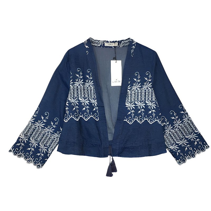 Quimono bordado - Atemporal Estilo e História