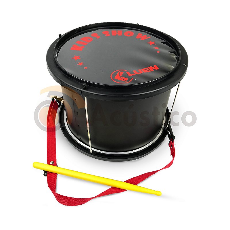 Tambor Infantil Luen 10 Pol Com Baqueta E Correia - O Acústico ...