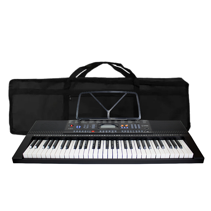 Kit Teclado Musical Iniciante 61 Teclas Com USB + Capa - O Acústico ... Kit Teclado Musical Iniciante 61 Teclas Com USB + Capa - O Acústico ...