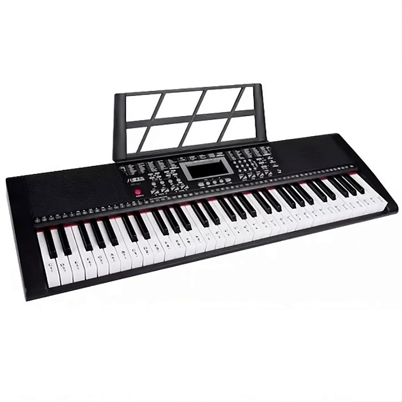 Teclado Musical Profissional 61 Teclas BD-661 Eletrônico USB - O ...