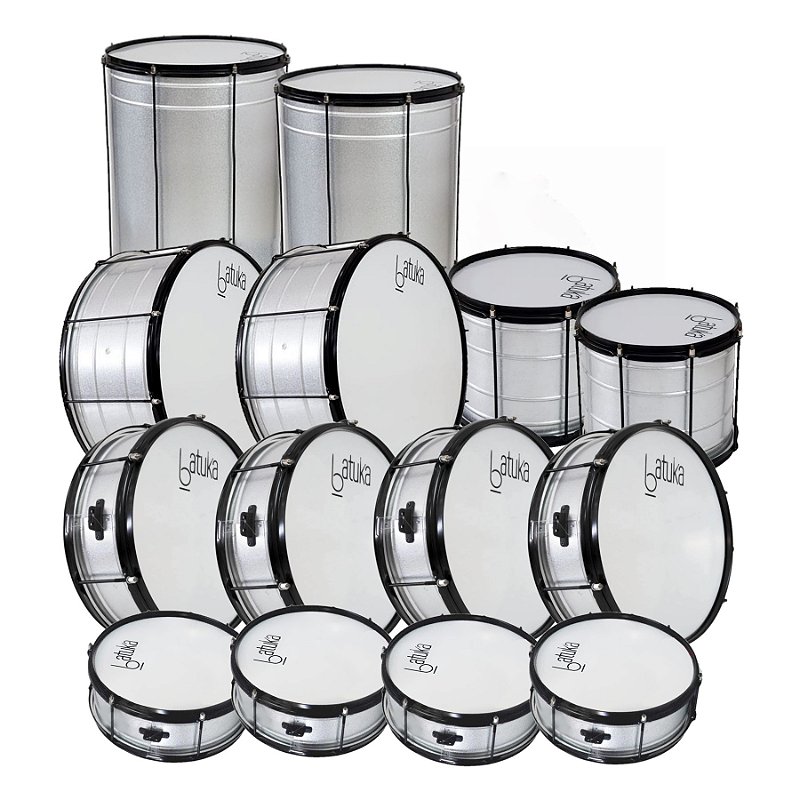 Kit Fanfarra Banda Escolar 14 Instrumentos Luen Batuka - O Acústico ...