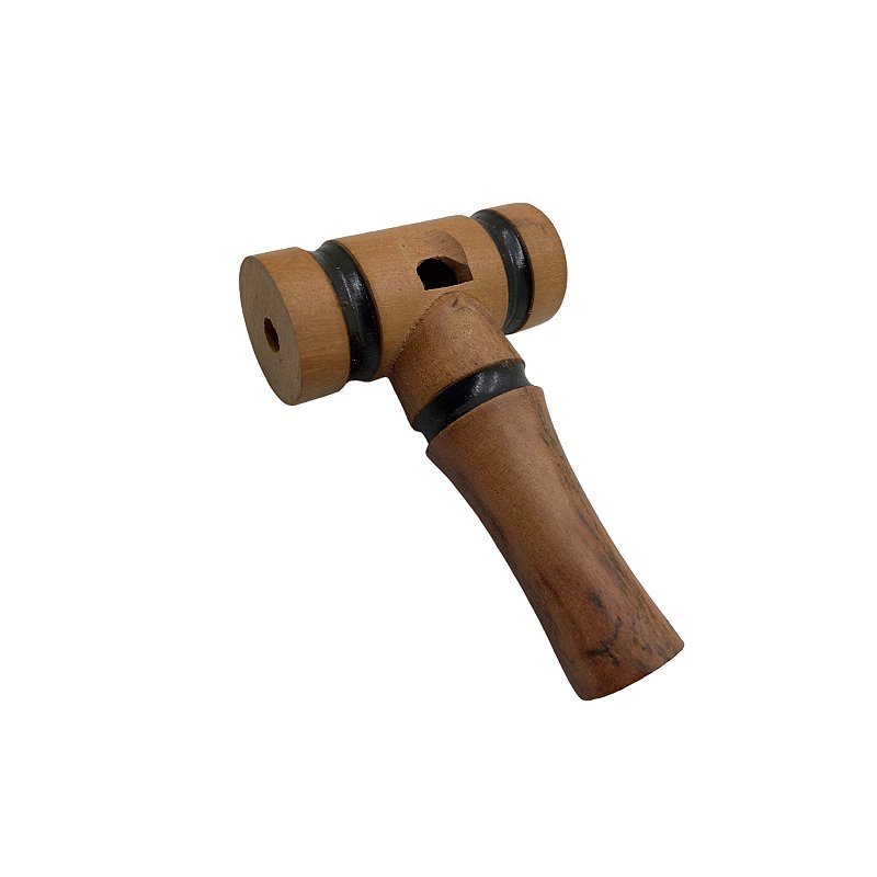 Apito Artesanal Em Madeira Martelo - O Acústico - Referência em ...
