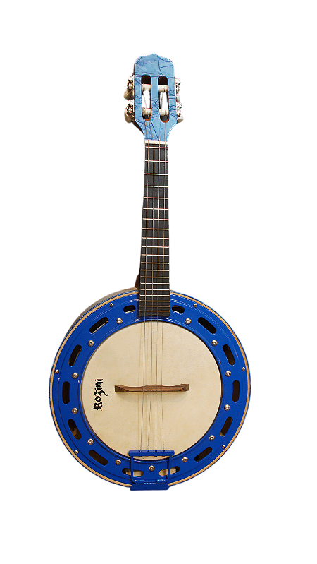 Banjo Elétrico Rozini RJ13 Color Luxo Branco e Azul - O Acústico ...