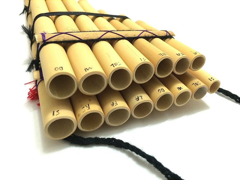 Quena Flauta Pan Hecha Peruana Indígena Inca feita a mão - O Acústico ...