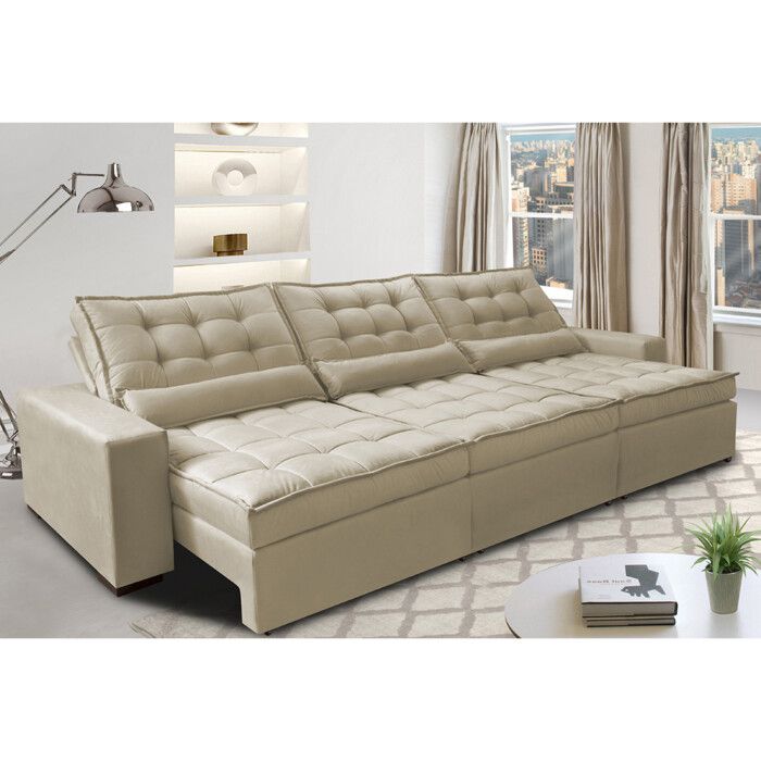 SOFÁ COLISEUM - RETRÁTIL / RECLINÁVEL - MONTERANO - Monterano Moveis