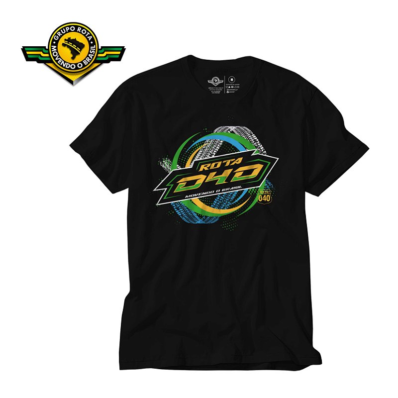 CAMISETA ROTA 040 MOVENDO - Grupo Rota Movendo O Brasil